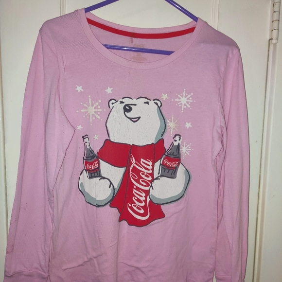 Coca Cola | Intimates & Sleepwear | Large Coca Cola Pajama Top | Poshmark